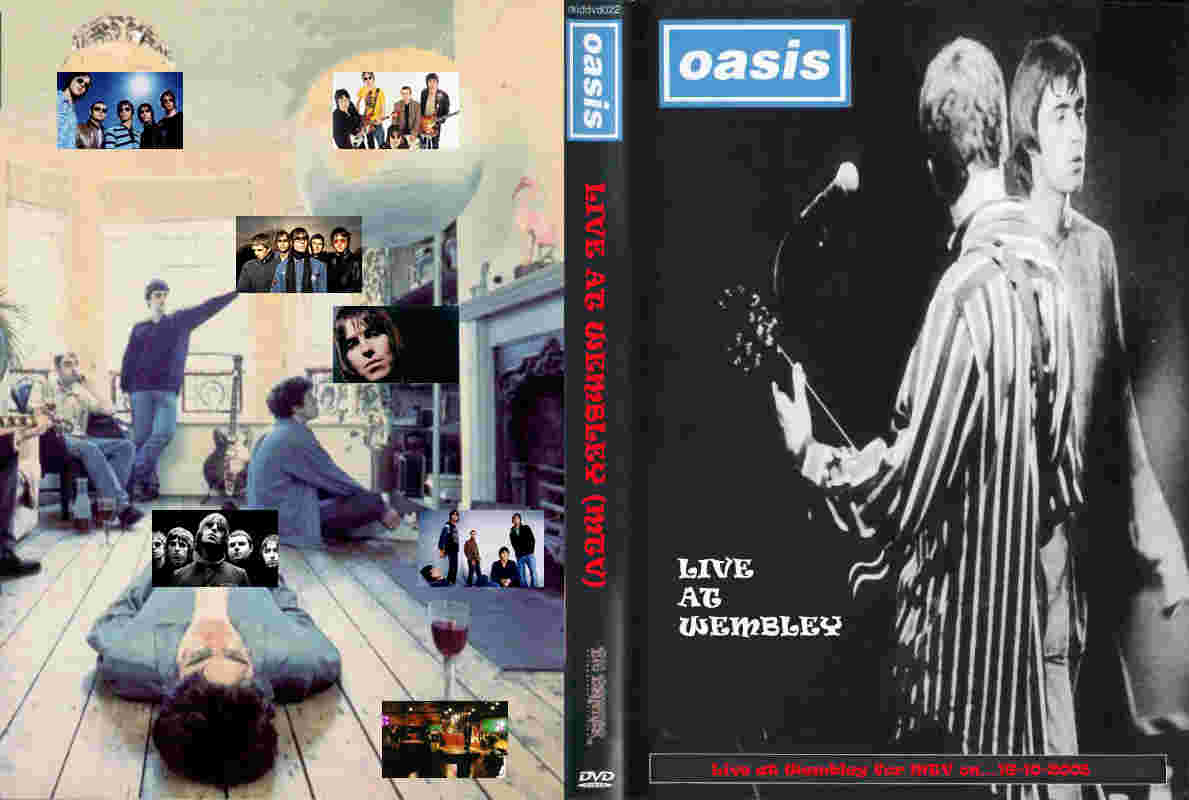 Oasis Live At Wembley (MTV) : Front | DVD Covers | Cover Century | Over ...